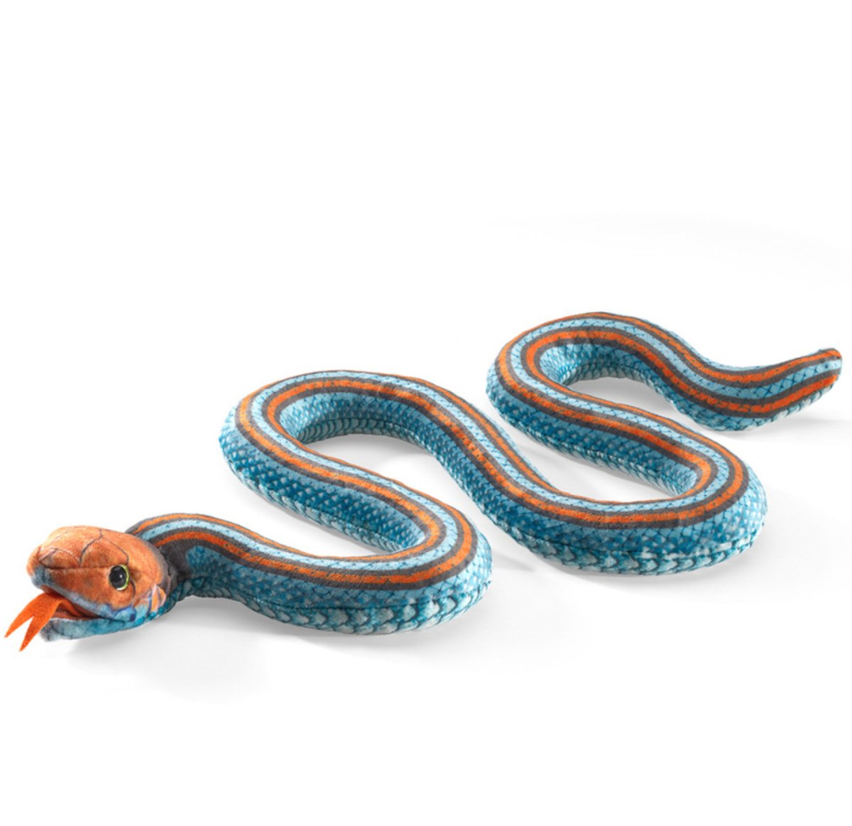 Folkmanis - San Francisco Garter Snake Puppet – Bean and Sprouts Toys